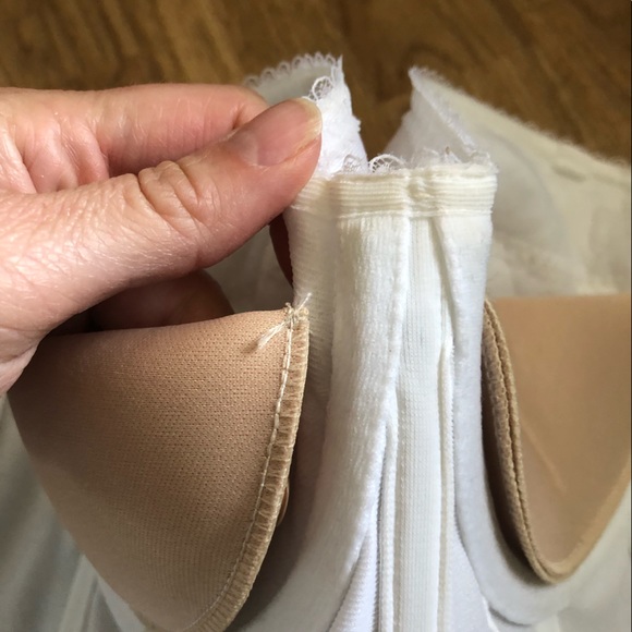 Dominique | Intimates & Sleepwear | Dominique White Satin Torsolette ...